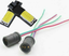 2 x T10 (501) W5W SMD LED BULB HOLDER & 2 WHITE BULBS SIDE LIGHT ...