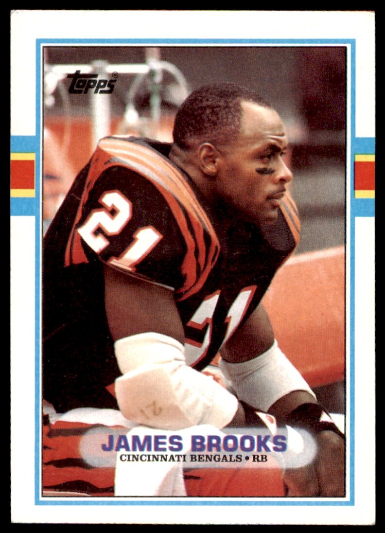 1989 Topps James Brooks Cincinnati Bengals #35 | eBay