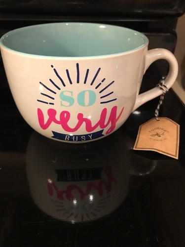 ROOBEE BY MARA MI “ SO VERY BUSY “ COFFEE/SOUP MUG. NWT. | eBay