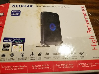 NETGEAR N600 DUAL BAND WI-FI ROUTER WNDR3400 | eBay