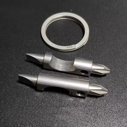 EDC Portable Titanium Multi Tools Bottle Opener Bolt Driver Screwdriver ...