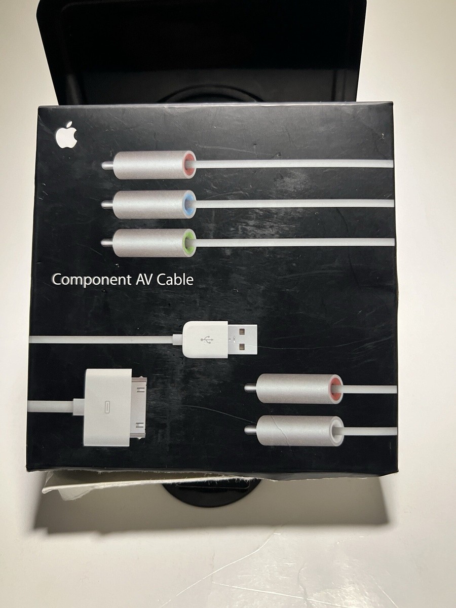 Apple Component Av Cable Apple Component AV Cable (30 Pin) MC917ZM/A