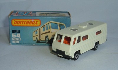 Matchbox Superfast No. 54, Mobile Home Superb Mint | eBay