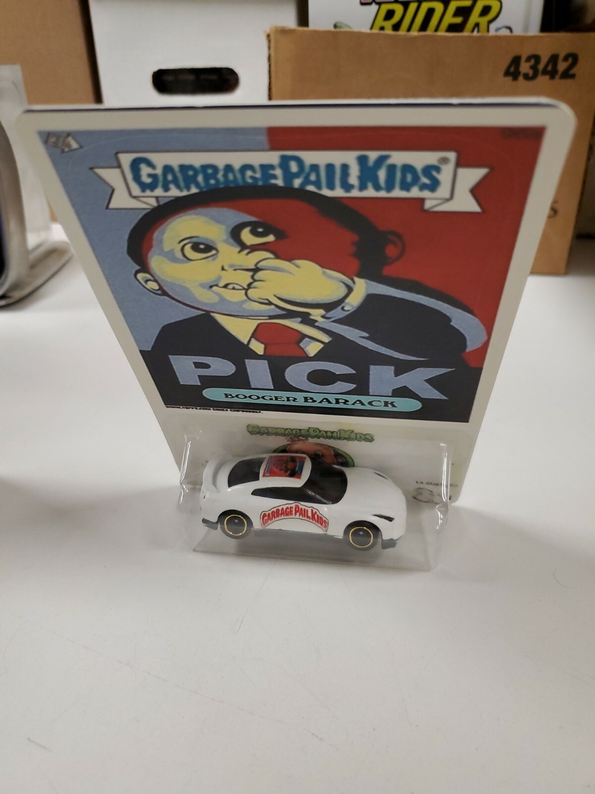 custom diecast cars art toy donald dump trump booger barack obama | eBay