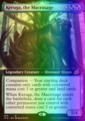 MTG Keruga, the Macrosage (354/403) Ikoria Lair of Behemoths NM FOIL | eBay