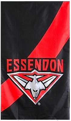 Essendon Bombers Team Logo Official AFL Team Cape Wall Flag Banner ...