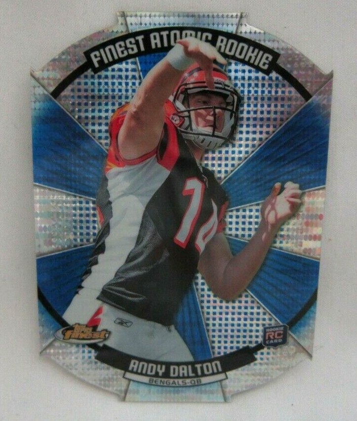 Andy Dalton 2011 Topps Finest Atomic REFRACTOR Die-Cut ROOKIE!Bengals ...