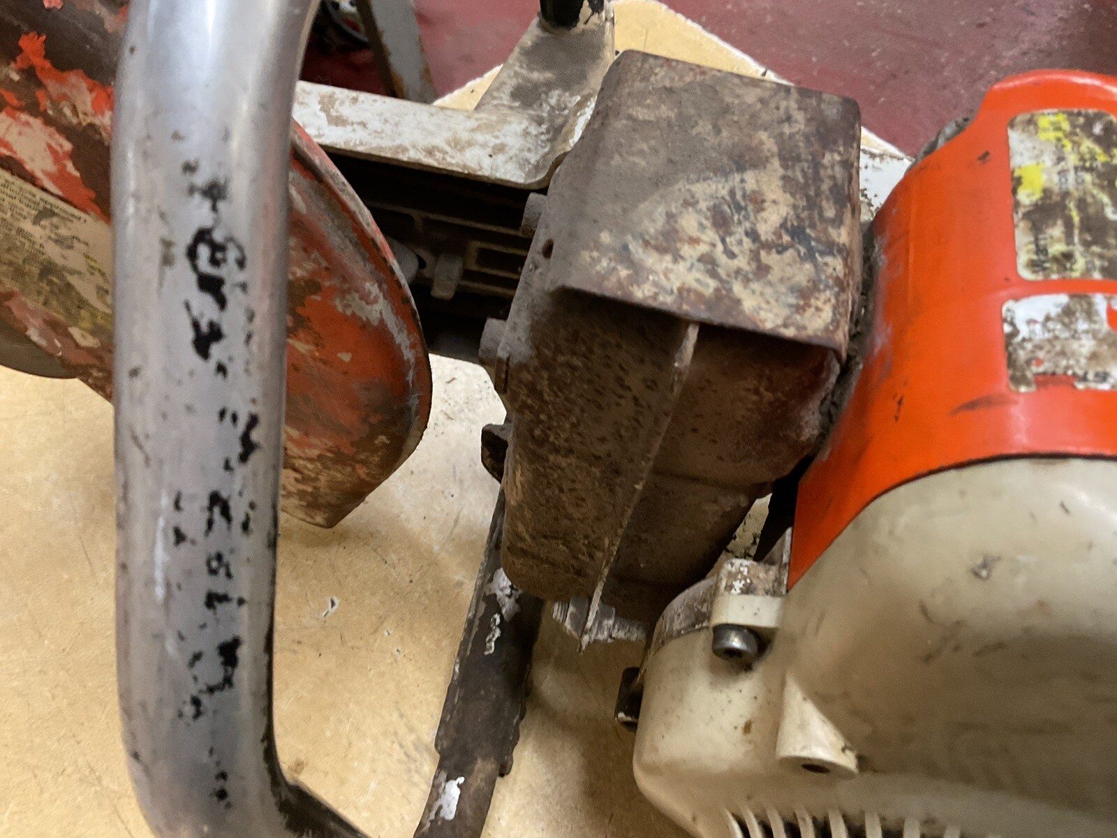 Vintage Stihl TS350 Super Concrete Cutoff Saw For Parts Or Repair | eBay