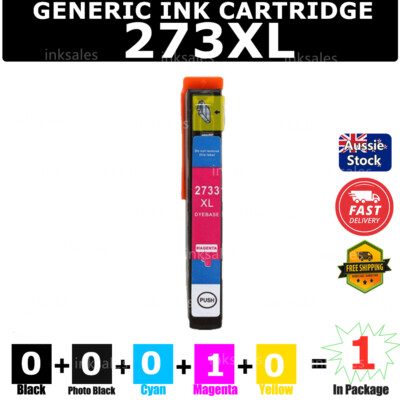 1x 273XL 273 Magenta Generic Ink Cartridge For Epson XP610 XP620 XP720 ...