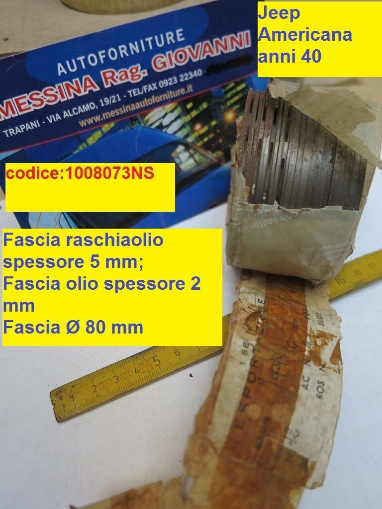 Series Engine Rubber Bands For Campagnola Jeep Willys 4x4 1940s | eBay