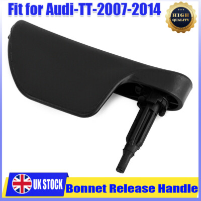 1x Bonnet Release Handle Lever RHD 8J2823533C 4PK For Audi TT TTS TTRS ...