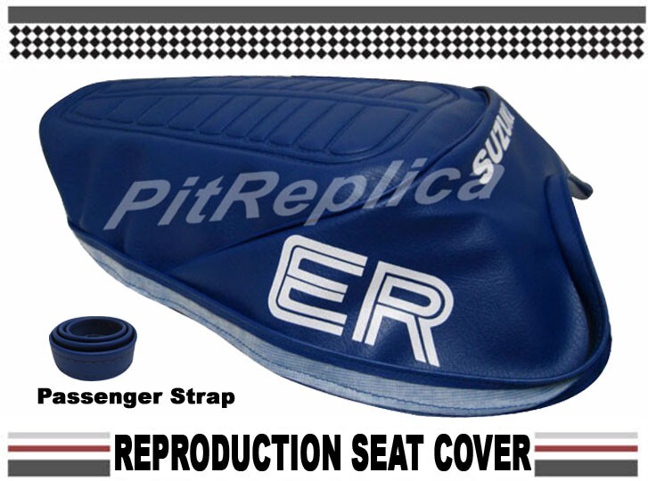 SUZUKI TS50ER TS50 ER 1979 1980 1981 1982 1983 *44CM LENGTH* SEAT COVER ...