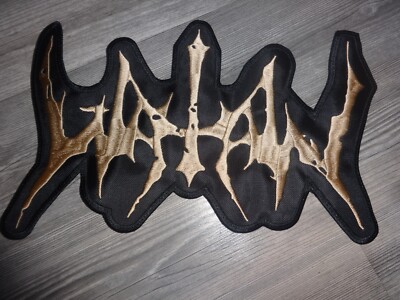 Watain Patch Gestickt Black Metal Backpatch Back Shape Old Funeral ...