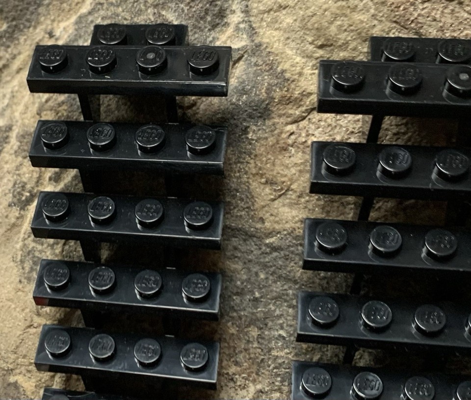 Lego 30134 Dark Gray Replacement Add-on Pieces Parts Lot of 2 | eBay