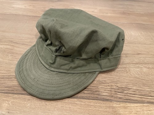 WWII USMC Marine Corps HBT P44 Cap P44 Cover Size Large | eBay