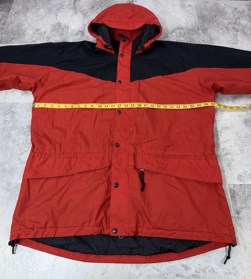 Vintage 90s The North Face Hydroseal Mountain Hooded Ski Jacket Shell ...