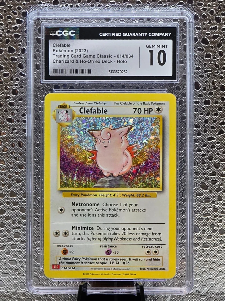 Clefable 014/034 Trading Card Game Classic for sale | eBay