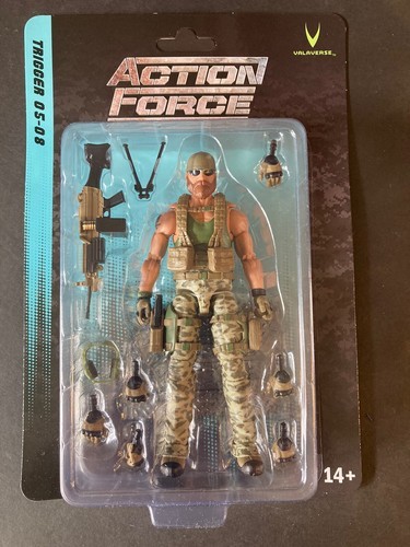 Valaverse Action Force Series TRIGGER 6 Inch Collectible Action Figure ...