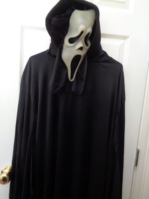 Fun World Scream Ghost Face Costume Robe & Mask OS | eBay
