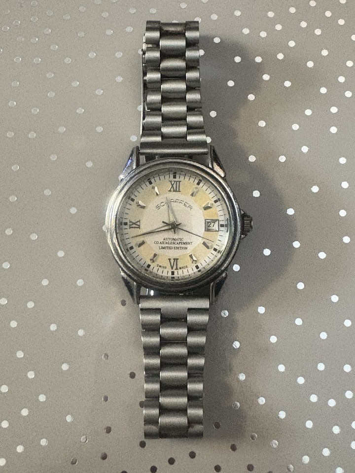 Schaffer Gents Automatic Co Axial ecapement Limited Edition super Rare ...