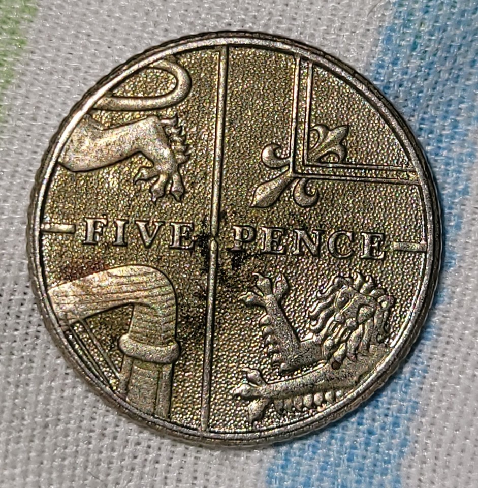 Great Britain Five (5) New Pence 2010 Coin Pence Elizabeth II UK | eBay