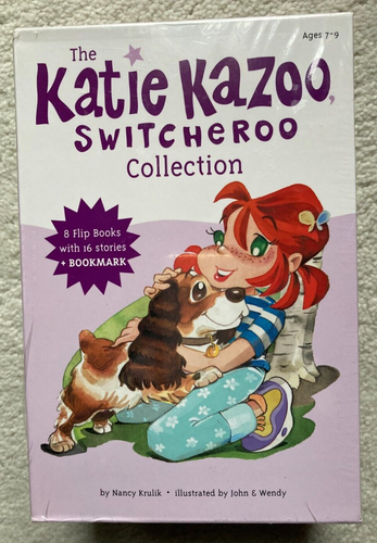 The Katie Kazoo Switcheroo Collection NEW Boxed Set 8 Flip Books with ...