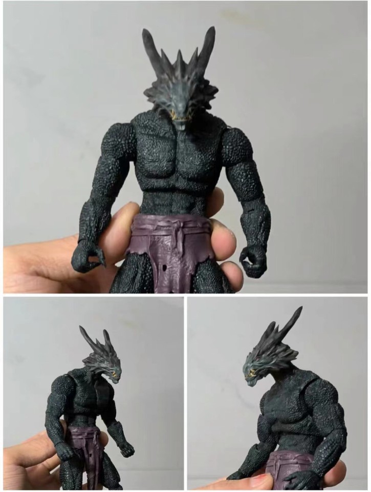 1/12 Scale SavaGe Crucible Studio Lizard Man Soldier Fit Dragonkin Head ...