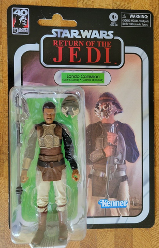 Star Wars ~ ROTJ ~ 40th Anniversary ~ Lando Calrissian ~ Action ~ Black ...