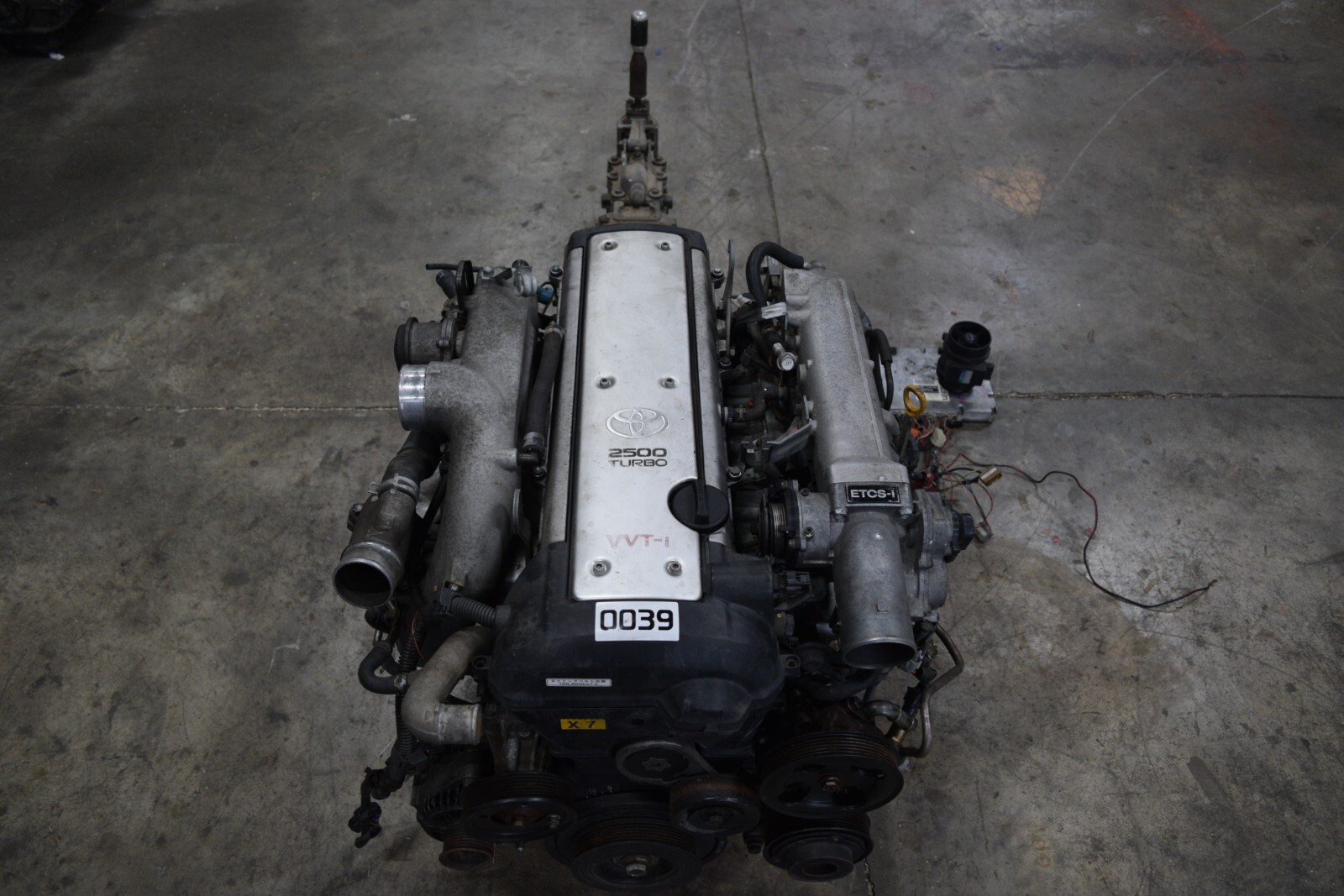 JDM TOYOTA 1JZ-GTE VVTI ENGINE R154 TRANSMISSION FRONT SUMP ETCSI ...