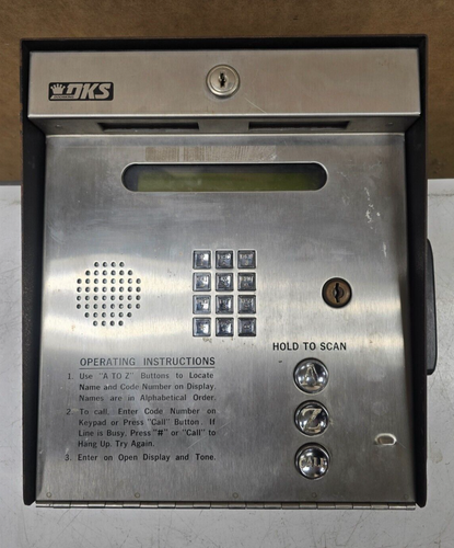 DKS(1804-023) 1800 Series Telephone Entry System/Fob Reader /Enclosure ...