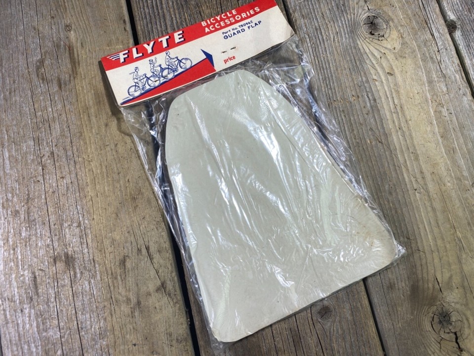VINTAGE BIKE BICYCLE CCM FLYTE FENDER MUD FLAP MUDFLAP MUD GUARD MADE ...