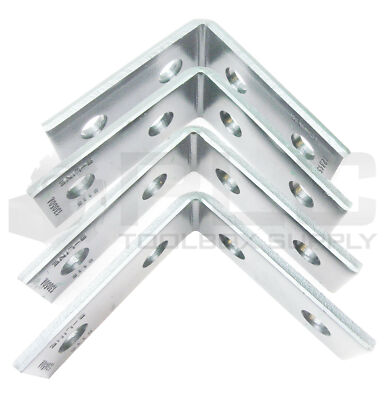 LOT OF 4 NEW B-LINE B115 4-HOLE CORNER ANGLE GREEN B115GRN 12345A *READ ...