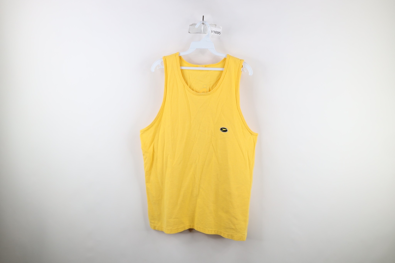 Vtg 90s Speedo Mens Large Faded Spell Out Thermal Kni… - Gem