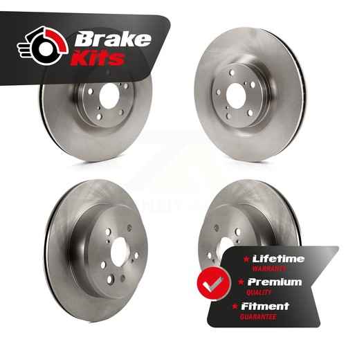 Front Rear Brake Rotors Kit For 2016-2020 Lexus IS300 2014-2020 IS350 3 ...