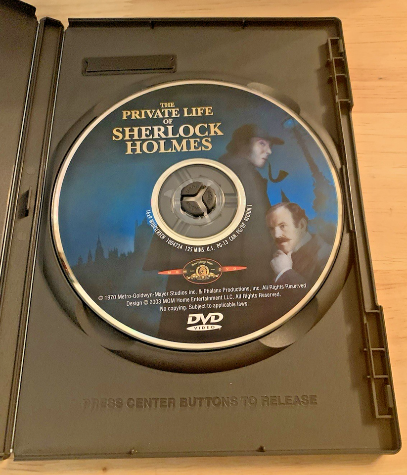 3 SHERLOCK HOLMES Movie DVD BUNDLE - Mystery Action Adventure Drama ...