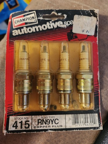 Champion Spark Plug RN9YC Pack Of (4) Units Stk # 415 | eBay