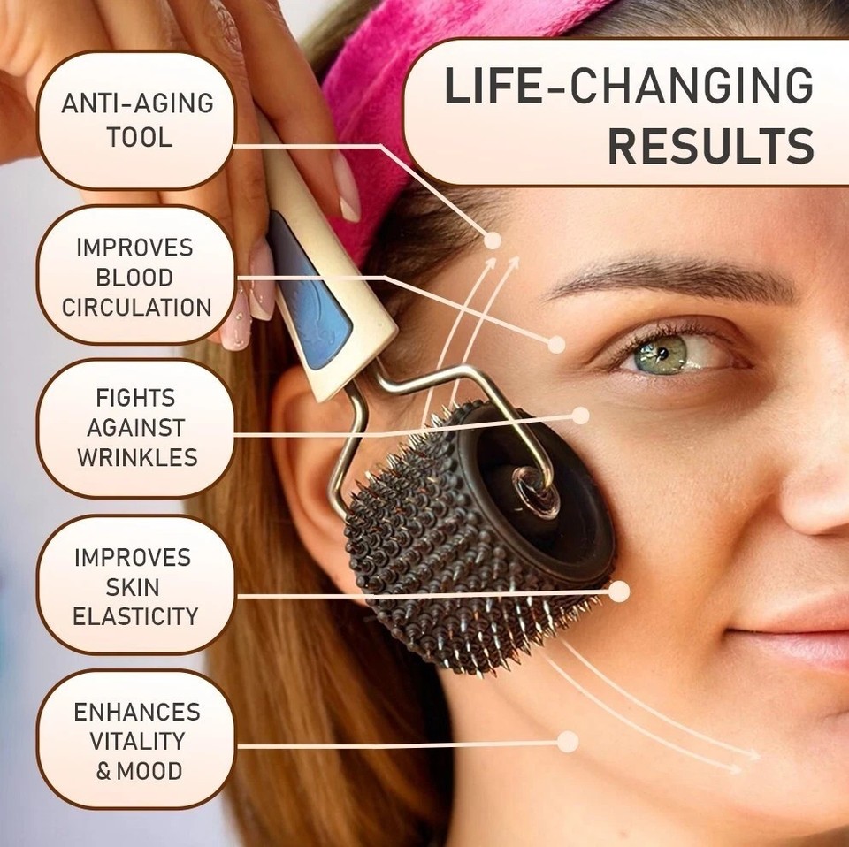 Acupuncture Facial Roller and Facial Massager Lyapko Acupressure ...