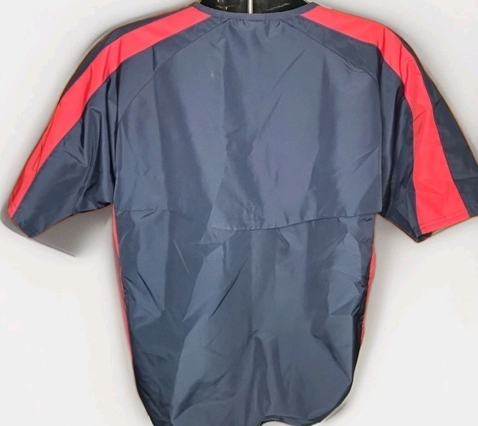 Official Cooperstown Men's Blue Baseball Short Sleeve Windbreaker Size ...