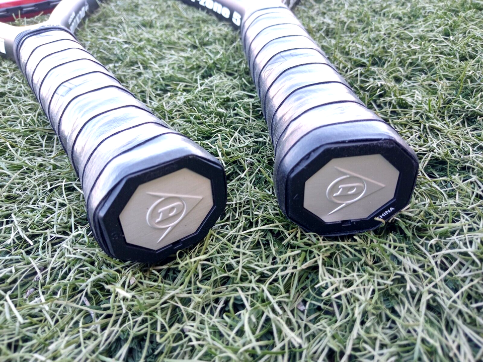 2x Tennis Racquets, Dunlop i-zone 5 & Impact Comp TI, New Grips | eBay