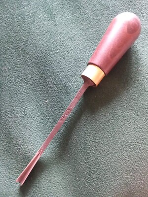 Henry Taylor Tools Sheffield Acorn Woodcarving Fishtail V Parting Tool ...