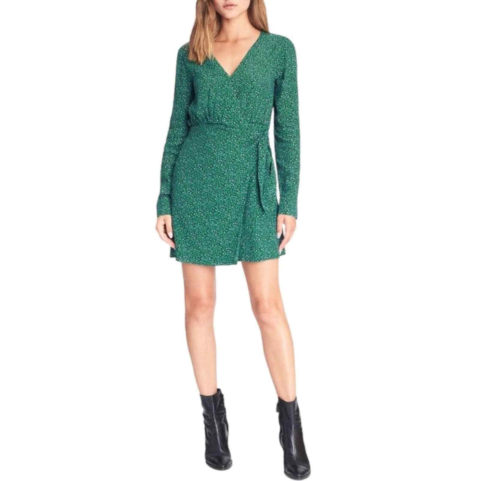 Anthro Sanctuary Emerald Green Animal Print Dress Siz… - Gem