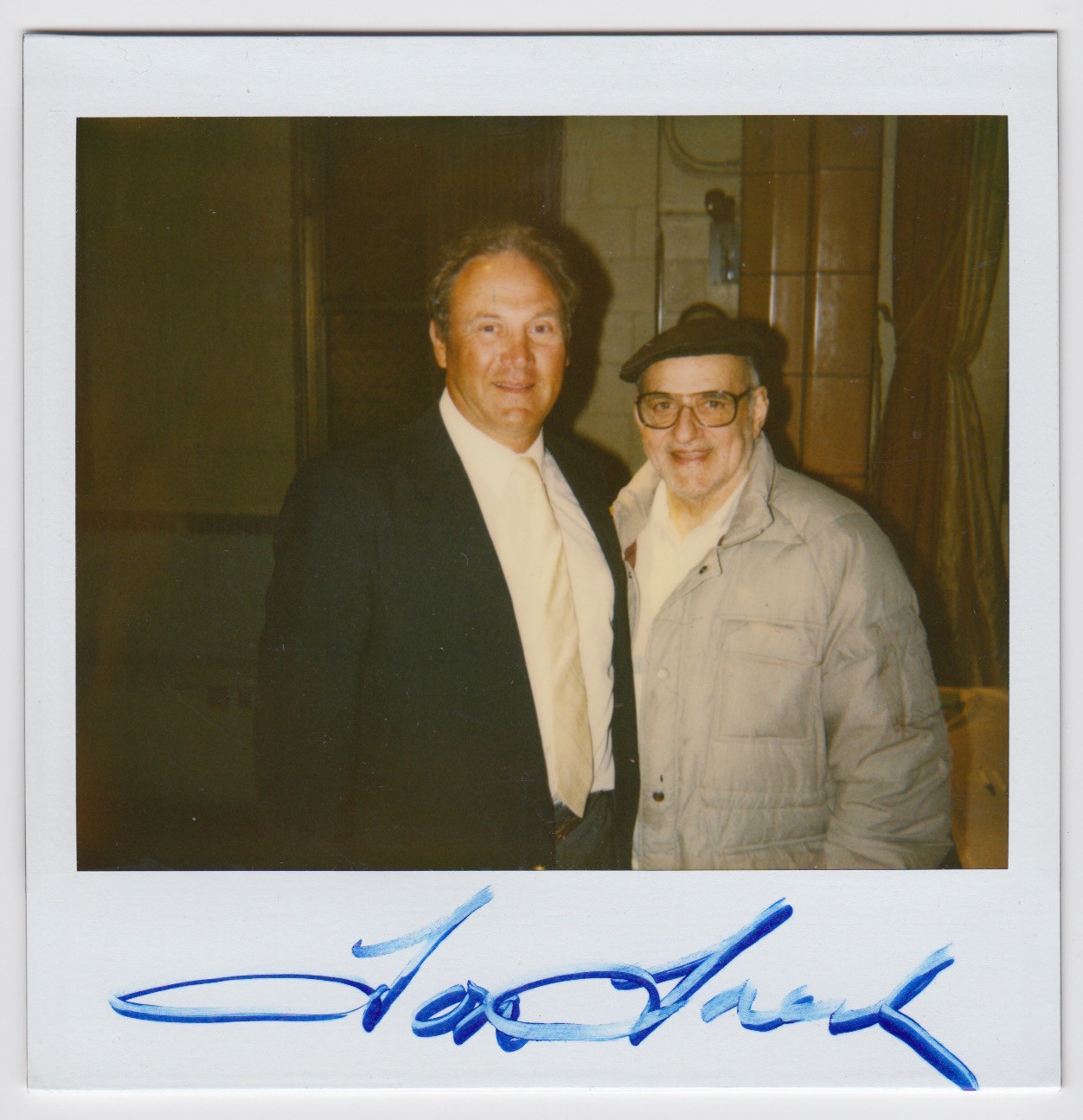 TOM TRESH SIGNED ORIGINAL POLAROID PHOTO NY YANKEES AUTOGRAPH JSA D ...