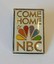 Vintage NBC Television Lapel Pin- Come Home to NBC- Metal with Enamel ...