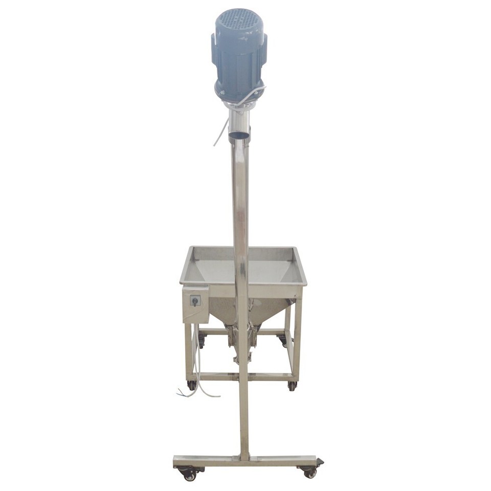 Inclined Type Auger Feeder Vibrating Hopper Conveyor Lifting Machine ...