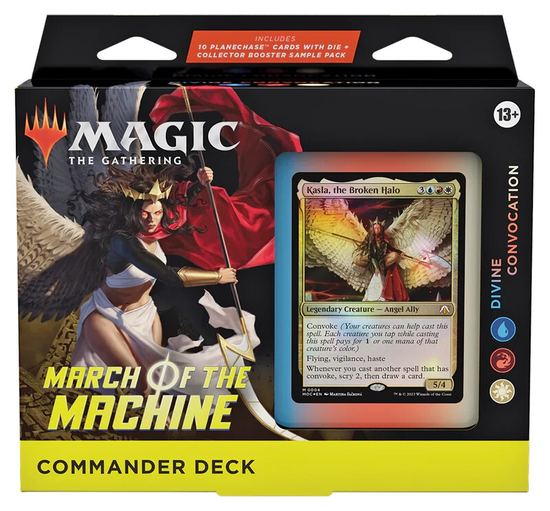 Magic the Gathering MARCH OF THE MACHINE COMMANDER- Divine Convocation ...