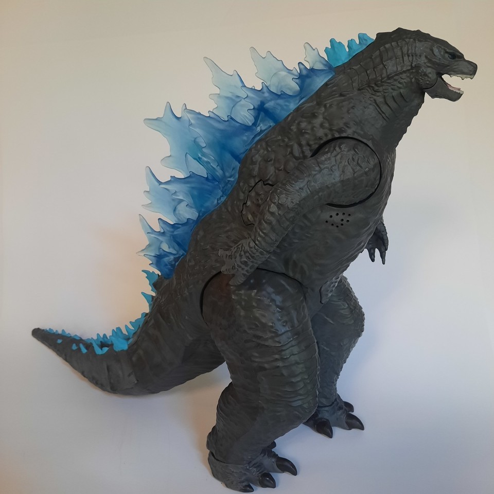 Legendary TOHO Mega Godzilla Figure Lights & Sounds 13"x21" Playmates ...