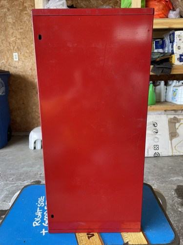 Craftsman 3 Drawer Intermediate Chest / Middle Tool Box Sears USA Red ...