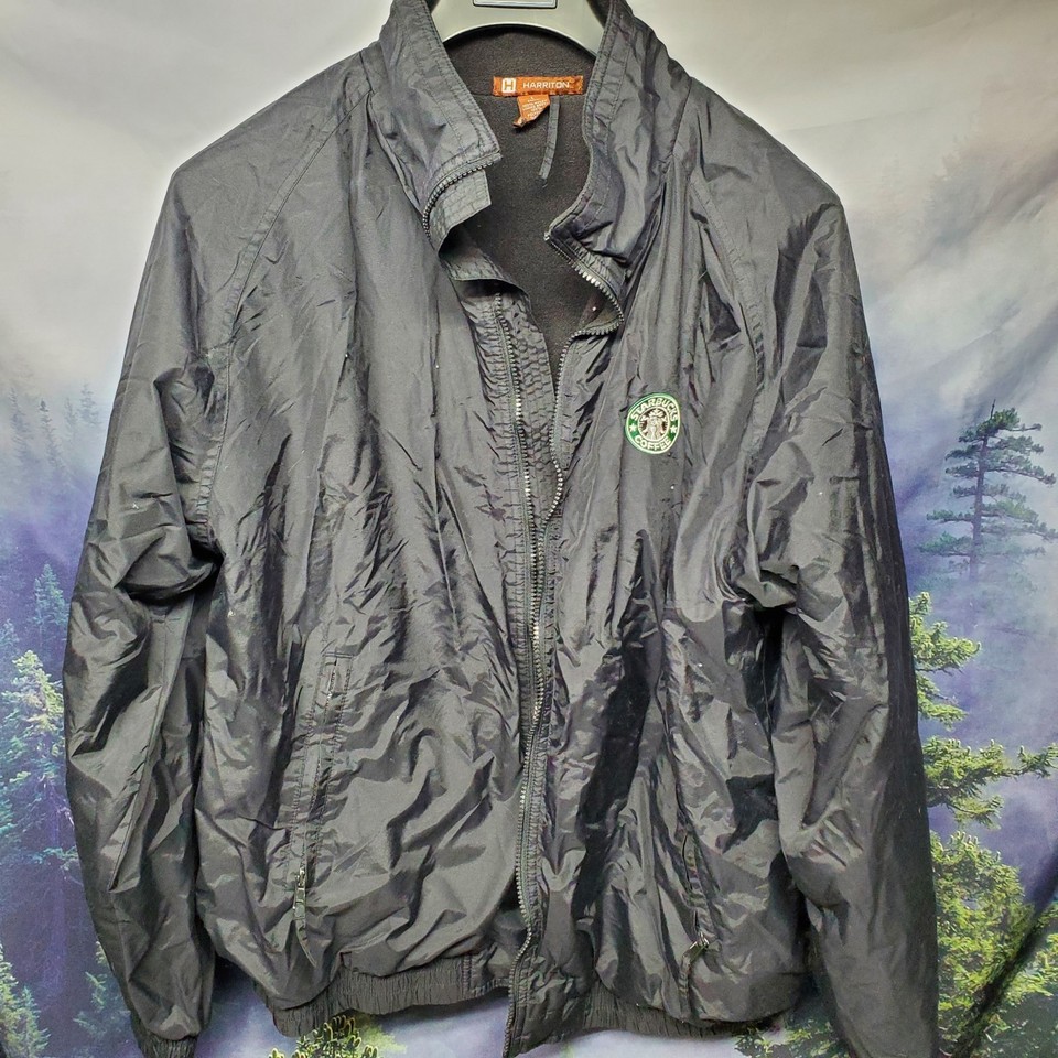 Starbucks Size Large Employee Uniform Jacket BROKEN ZIPPER | eBay