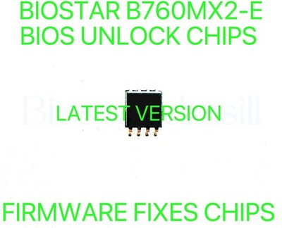 BIOSTAR B760MX2-E, NO PASSWORD FIRMWARE FIXES BIOS CHIP LATEST VERSION ...