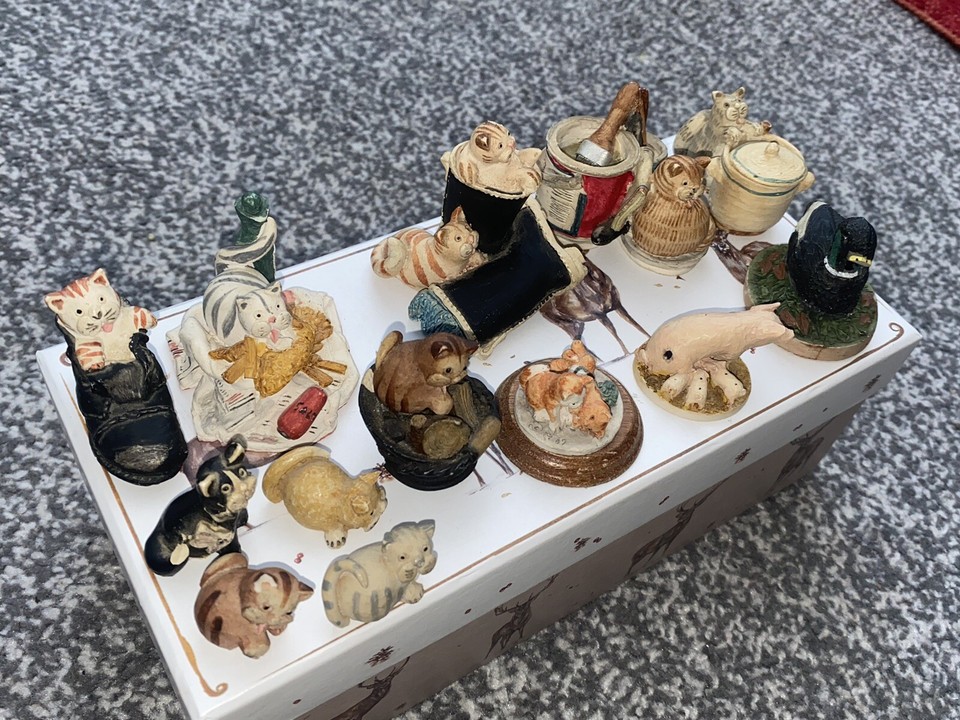 Peter Fagan Rare Colour Box Cat Collection Bundle x12 Vintage 80's / 90 ...